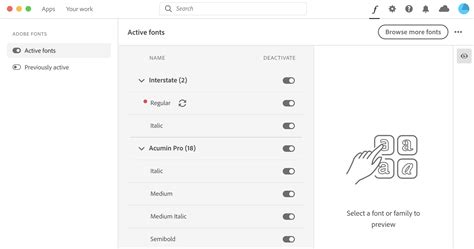 Adobe Fonts Not Showing Up In Creative Cloud