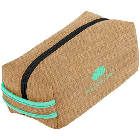 Doppelganger Burlap Neoprene Dopp Bag Foremost Promotions
