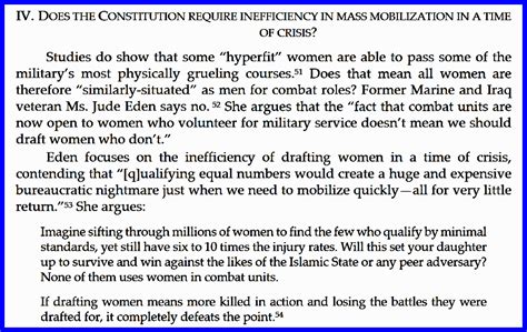Must Annie Get Her Gun Women Draft Registration And The Constitution Lawfire