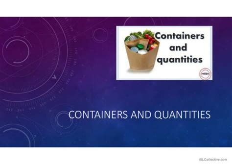 15 Quantity English Esl Powerpoints