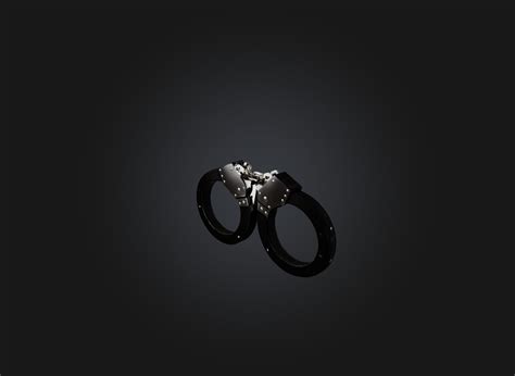 3d Model Handcuff Turbosquid 2288354