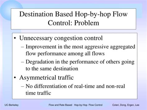 PPT Flow And Rate Based Hop By Hop Back Pressure Flow Control PowerPoint Presentation ID