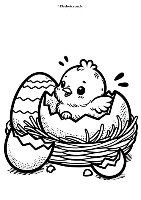 39 Desenhos De Galinha Para Colorir