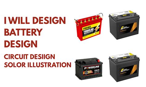 Design A Battery Design Circuit Design Solar Illustration By Winda Smith Fiverr