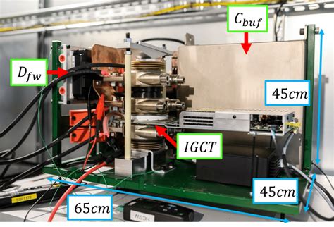 The Experimental Setup Used For Commutation Tests Double Pulse