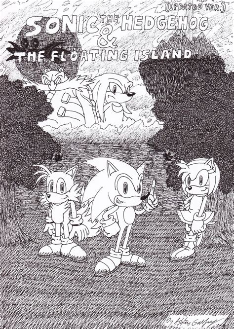 Sonic And The Floating Island New Cover By Thecrimsonemo
