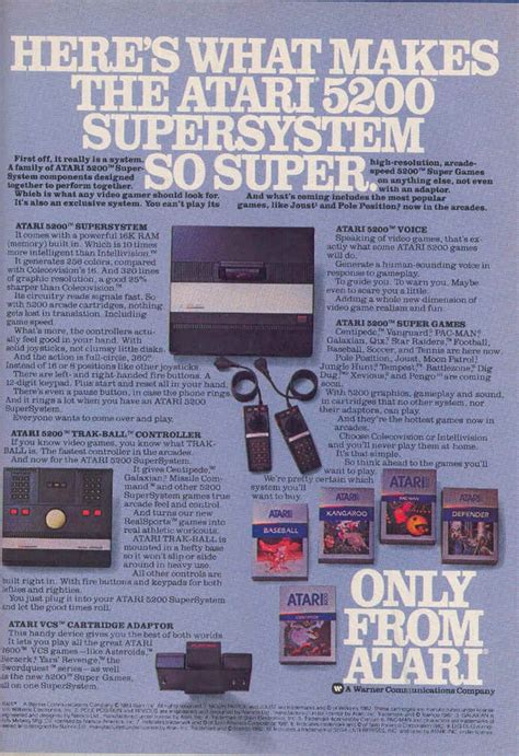Atari 5200 Games