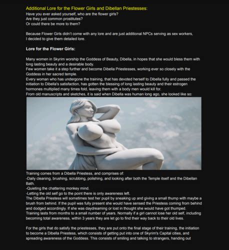 NSFW Skyrim FlowerGirls Mod List Adult Mods LoversLab