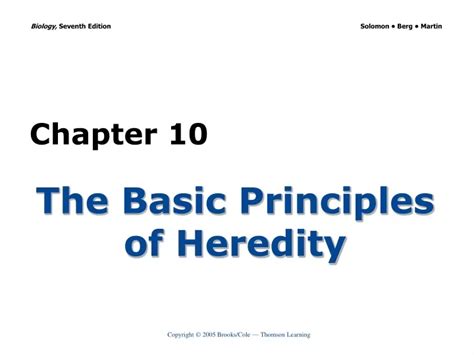 Ppt Basic Principles Of Heredity And Genetics Powerpoint Presentation