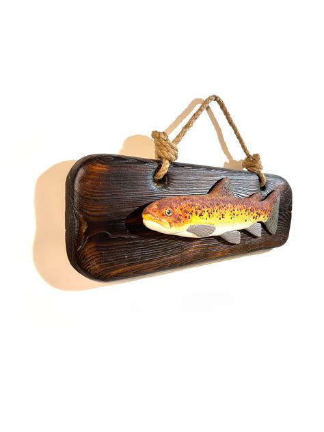 Настенная статуэтка форели исп 23 Регалино