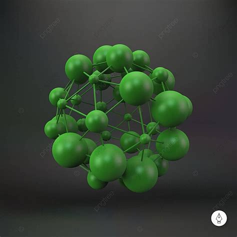 3d Molecule Structure Background Graphic Design Vector Formula Icon Vector Vector Formula