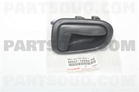 Handle Sub Assy Rear Door Inside Rh 692071202004 Toyota Parts