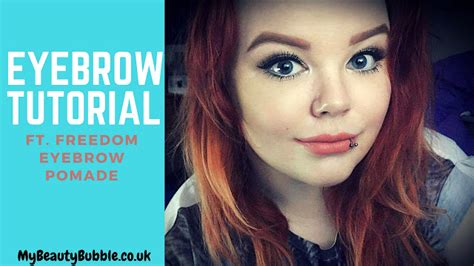 Freedom Eyebrow Pomade Review With Tutorial