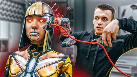 МОЯ ДЕВУШКА РОБОТ ПЕРВЫЙ ПОЦЕЛУЙ С ДЕВУШКОЙ КИБОРГОМ Youtube