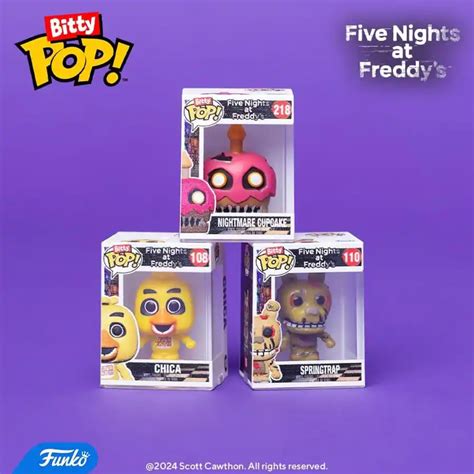 Funko Bitty Pop Singles Five Nights At Freddys One Random Bitty Pop
