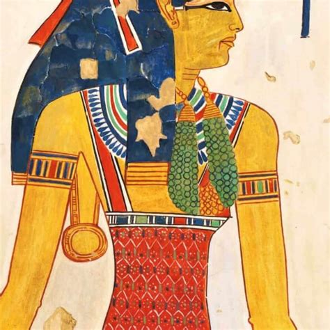 Queen Nefertari And Goddess Isis Dailyart Magazine