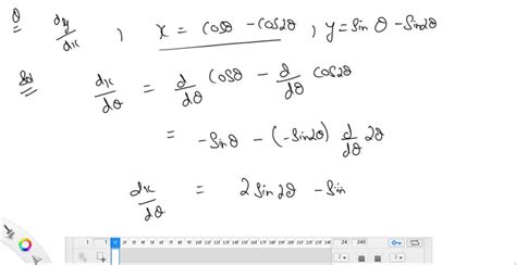 Solvedif X And Y Are Connected Parametrically By The Equations Given In Exercises 1 To 10