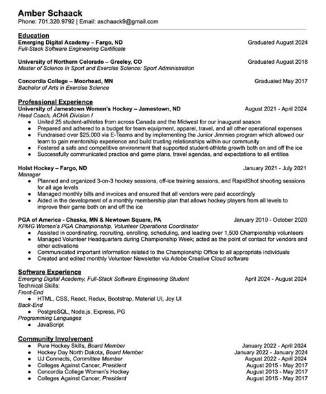 Amber Schaack On Linkedin Opentowork Eventsindustry Sportsindustry