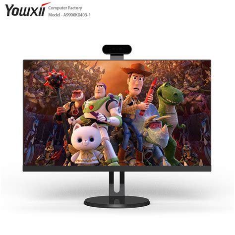 Aio 24 27 Inch Core I3 I5 I7 10th Gen Business Height Adjustment Monoblock Desktop Computer