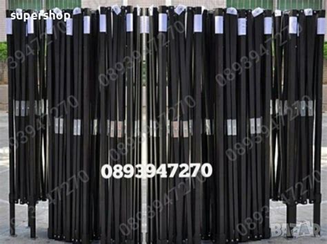 Сгъваема шатра тип хармоника Три размера 5 цвята Непромокаемо платнище в Градински мебели