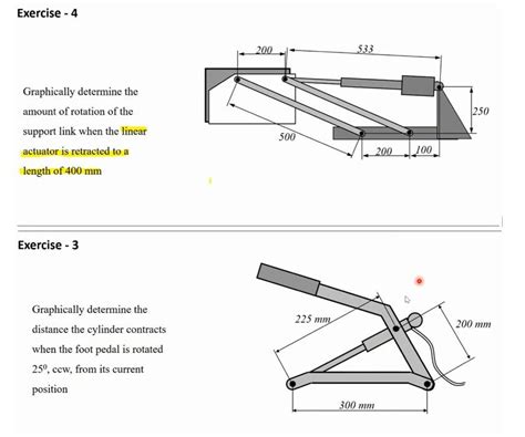 Solved Graphically Determine The Amount That The Door Opens