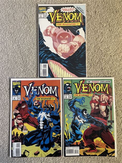 Venom The Madness 1993 Comic Books Venom Epic Collection The Madness