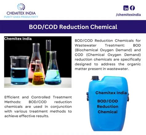 Packaging Size 40 Kg Bod And Cod Removal Chemical 9990 At ₹ 270kg