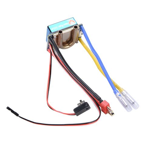 Rc Water Cooled Esc Controller High Voltage Waterproof Brushed Esc Speed Controller For Rock