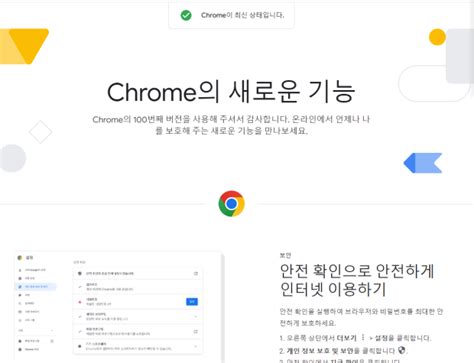 크롬 첫페이지 삭제 Chrome Whats New 지식in