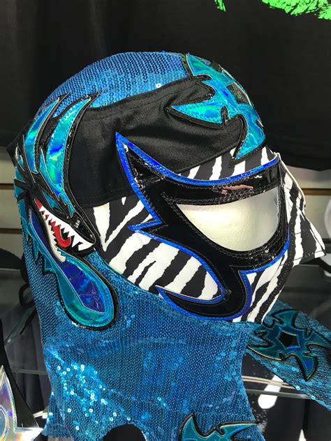 Lucha Libre Mask Dragon Mask Pentagon Jr Etsy