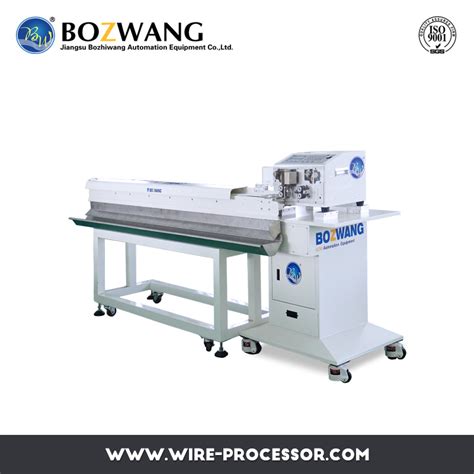 Computerized Cutting And Stripping Machine With Wire Collecting