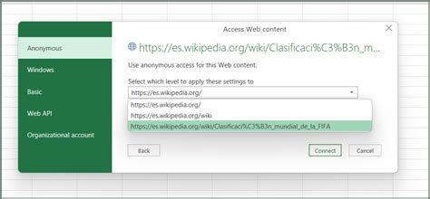 IMPORTAR DATOS DESDE LA WEB CON POWER QUERY