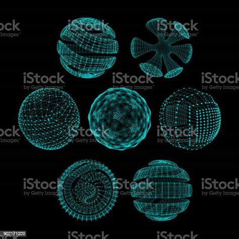 선과 점 들으로 연결 된 범위 글로벌 디지털 연결입니다 세계 그리드입니다 와이어 프레임 그림입니다 3d 기술 스타일입니다 네트워크 와이어 프레임 모델에 대한 스톡 벡터 아트