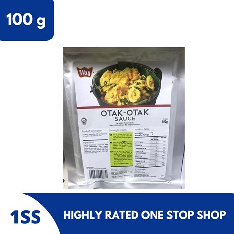 Way Otak Otak Sauce 100g Lazada Ph