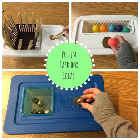 Simple Task Box Ideas Task Boxes Preschool Task Boxes Teacch Tasks