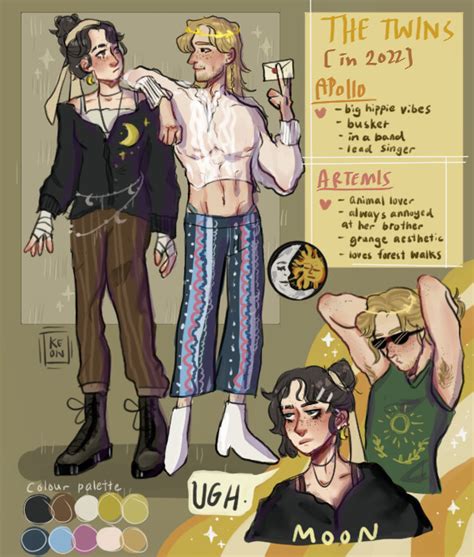 Apollo And Artemis Percy Jackson