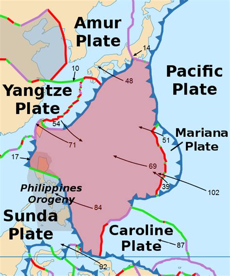 Plate Boundary Philippines At Hugo Trickett Blog