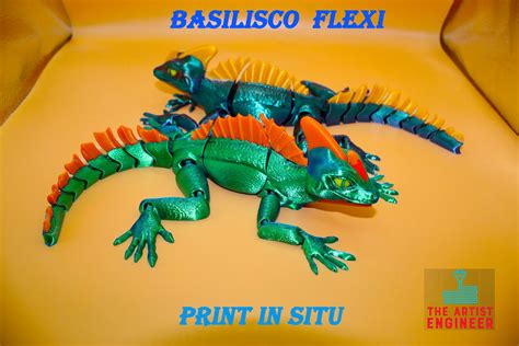 Other Stl Descarga Basilisco Flexi Printinplace The Artist Enginer