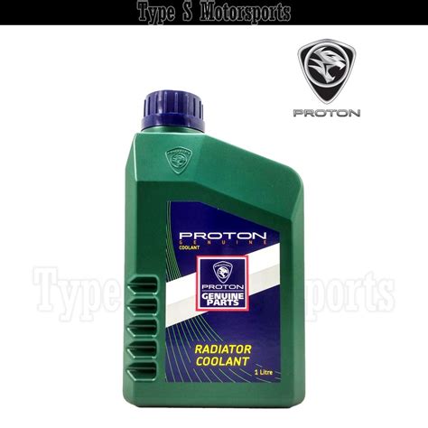 Proton Genuine Radiator Coolant Green Liter Shopee Singapore