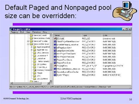 32 Bit Virtual Memory Constraints In Windows An