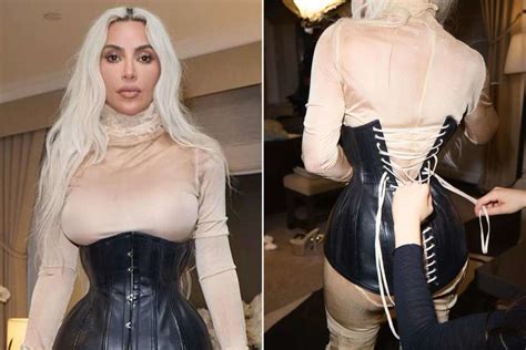 Kim Kardashians Waist Snatching 2024 Met Gala Corset Sparked