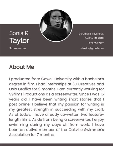 Free Self Introduction Introduce Yourself Template To Edit Online
