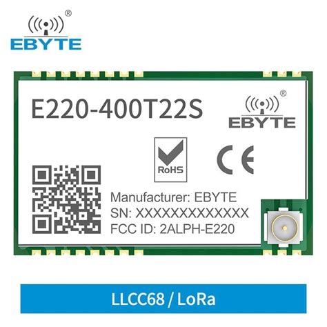 Ebyte E220 400t22s 22dbmlora Module Uart Wireless Transmitter Receiver