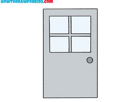 Garage Door Drawing Easy At Susan Villanueva Blog