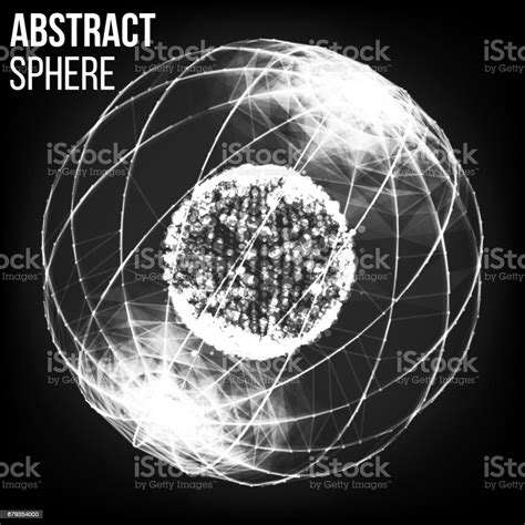 점 배열 및 선 벡터 일러스트레이션 빅 데이터 시각화 추상 벡터 배경 3차원 형태에 대한 스톡 벡터 아트 및 기타 이미지 3차원 형태 Cpu 개념 Istock