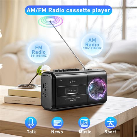 Usb And Fm Cassette Machine Am Tape Machine Band Walkman Portable Radio Shopee Malaysia