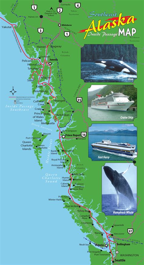 Alaska Travel Guide Ak Se Inside Passage And More