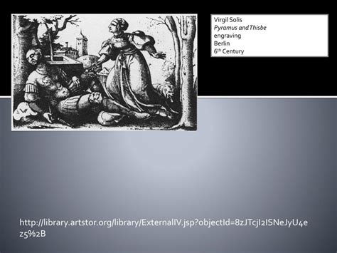 PPT Pyramus And Thisbe PowerPoint Presentation Free Download ID