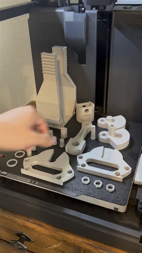 I Designed A Free Single Cylinder Engine R 3dprinting