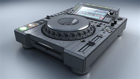 Pioneer Dj Cdj 2000nxs2 3d Model Cgtrader
